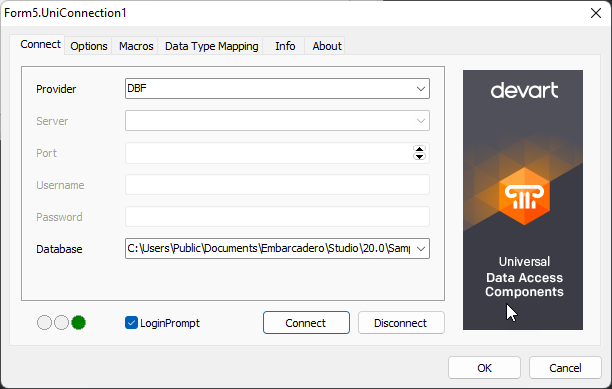 Delphi Connect DBF with Devart Unidac แบบไม่ง้อ ODBC | by Piyanat Nimkhuntod | Piyanat ...