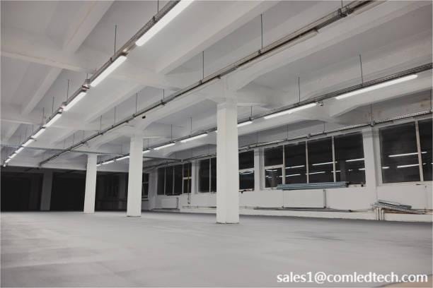 Emergency LED Batten lights in the aisle application | by COMLED Felix ...