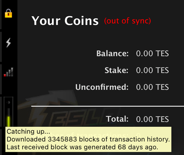 How to get the Teslacoin Wallet to sync up on macOS | Medium