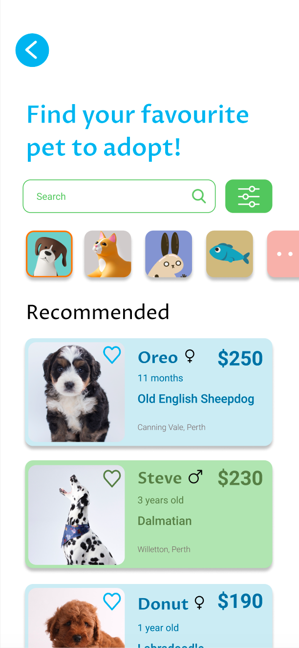 RSPCA Design Concepts. UX Design 2 Assignment 2 Part 1 | by Natalie ...