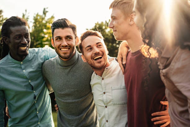 The Secret to Happiness for Men: Find Five Guys | by Mark Brouwer | Nov ...