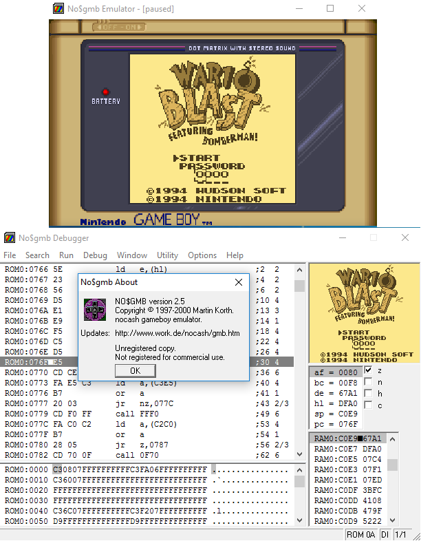Developing an old console emulator: overlapping the old with the new ...