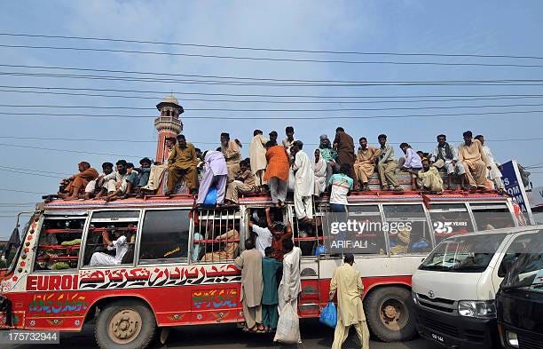 Pakistani Bus Stop