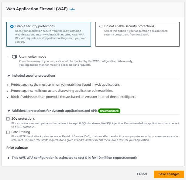 Amazon CloudFront Security Recommendations and One-Click Security ...