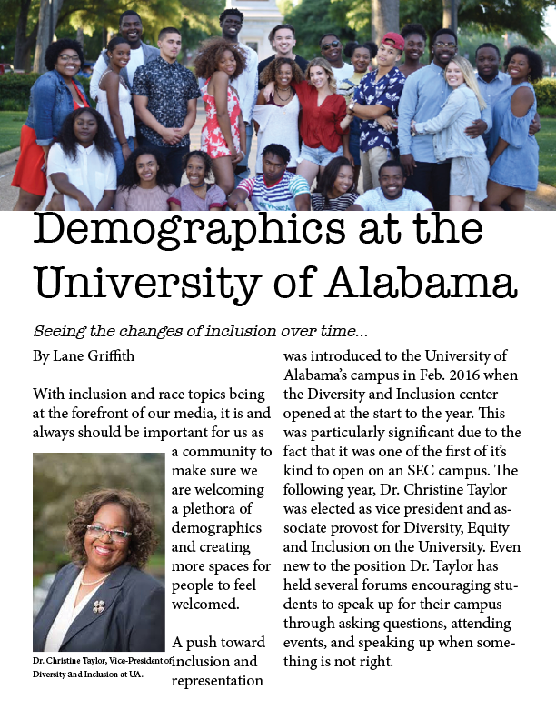 Demographics at the University of Alabama | by 🇬🇾Fast Lane 🏾 | Medium