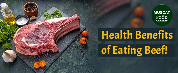 Health Benefits of Eating Beef!. Grain-Fed Black Angus Cubes Beef is ...