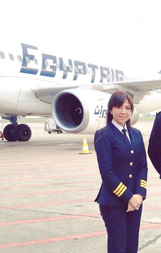 Cap. #Magda_Malek first #Egyptian #Woman #Pilot to fly #Boing_777–300 ...