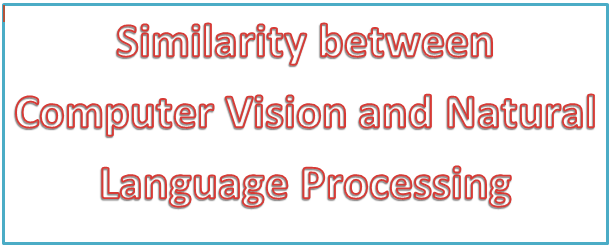 In what way computer vision and natural language processing of deep ...