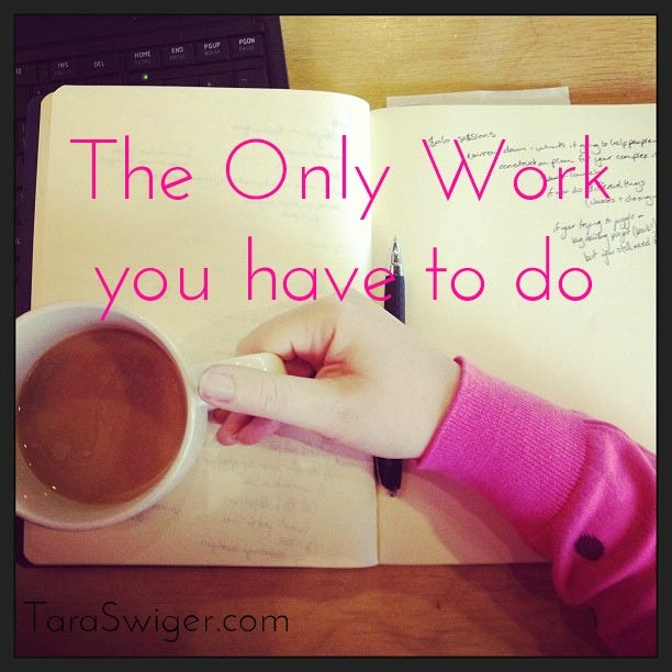 The only work you have to do.. You can forget about most of what you ...