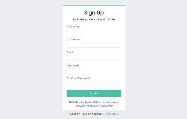 Css3 Reg Forms