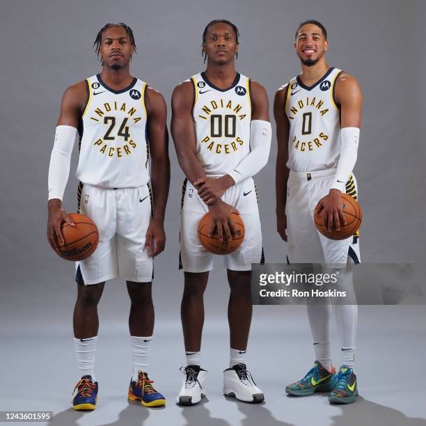 CAN YOU BELIEVE, Tyrese Haliburton, Benedict Mathurin and Myles Turner ...