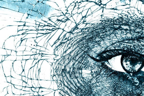 Through Broken Eyes. The mirror is broken, but it still… | by Scott ...