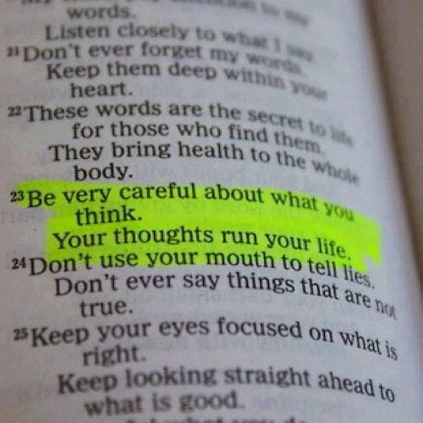 GUARDING YOUR THOUGHTS.. A man is his thoughts. What you brood… | by ...