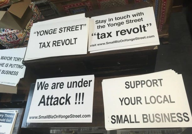 Saving Toronto’s Small Businesses and Main Streets with Intelligent Tax ...
