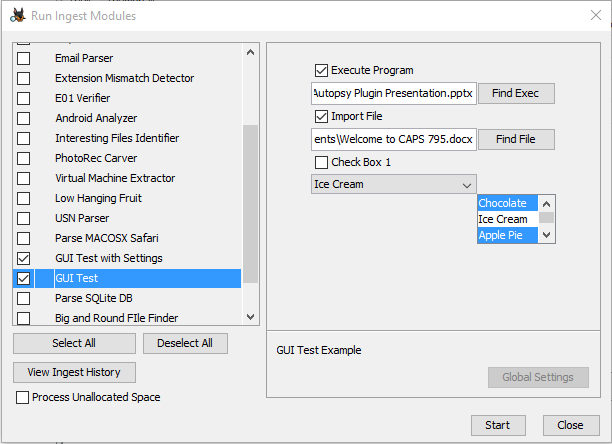 Autopsy Python Plugin GUI Panel Creation and Usage. | by markmckinnon | Medium