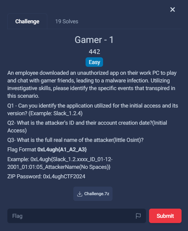 Challenge DFIR — 0xl4ugh. A challenge from the CTF competition… | by hex-x0ff | Medium