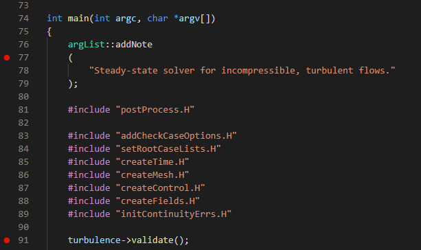 Stepping through simpleFoam with VS Code — a guide to debugging solvers ...