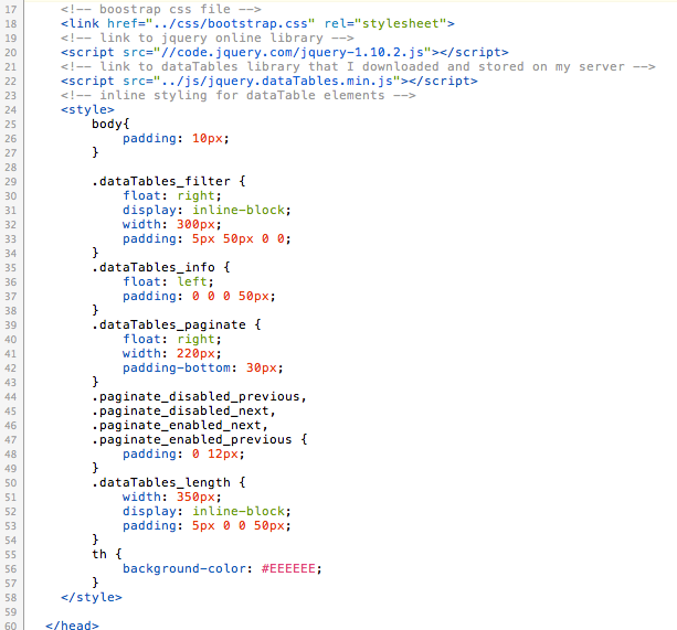 jQuery DataTables. An alternative way to show and… | by Nick Coats | Medium