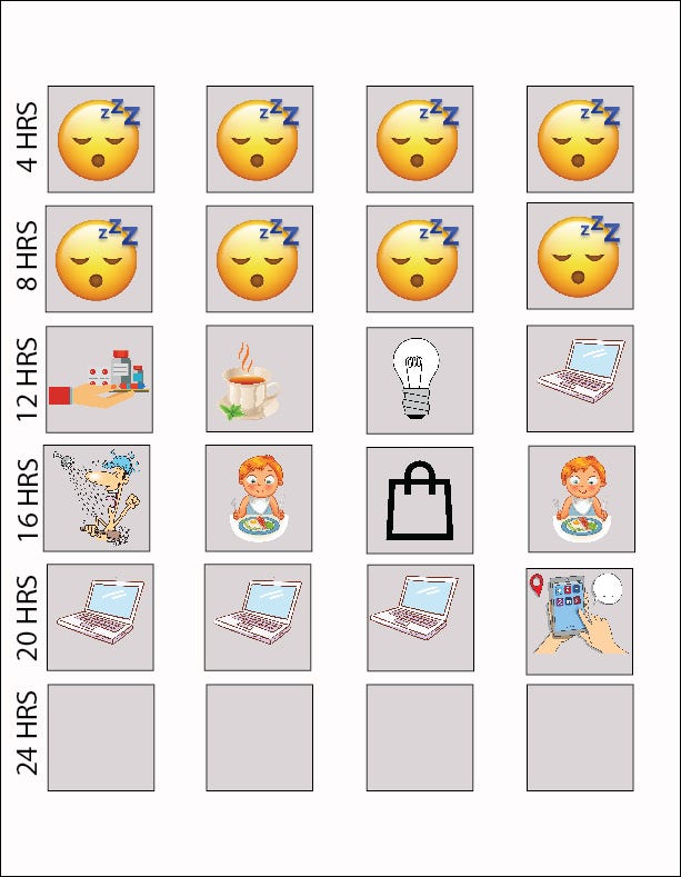 Digital Time Grid. Starting my day at the leisurely hour… | by Rashid ...