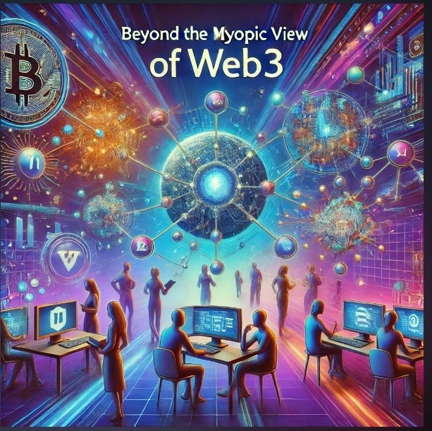 Article : “Beyond The Myopic View Of Web3” | by Shaycee Smith | Oct, 2024 | Medium