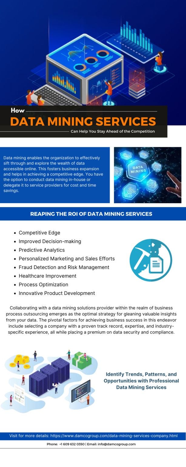 🙄 How Data Mining Services Can Help You Stay Ahead of the Competition - Andrew Hudson - Medium