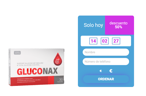 Gluconax: cápsula, Precio, Opiniones, reseñas, Píldora, Ingredientes ...