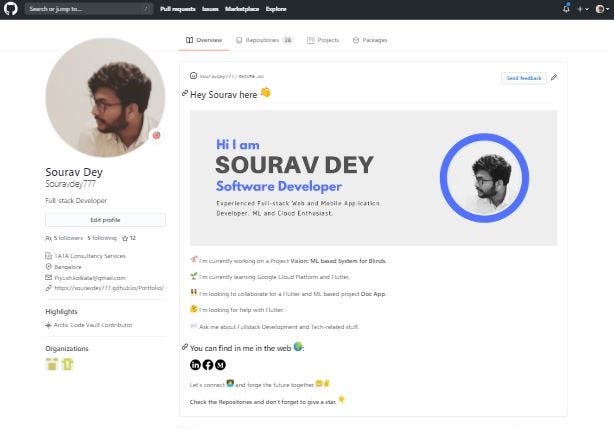 How to Create a simple Portfolio in Github | by Sourav Dey | Medium