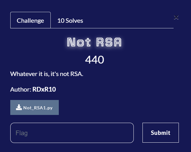 Not Rsa — Grabcon Ctf 2021 Himanshu Das Medium