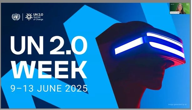 UN 2.0 Week 2025: Insights from WFP | by WFP Innovation Accelerator ...