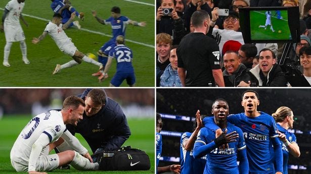 Tottenham and Spurs becomes sideshow on another chaotic night of VAR ...