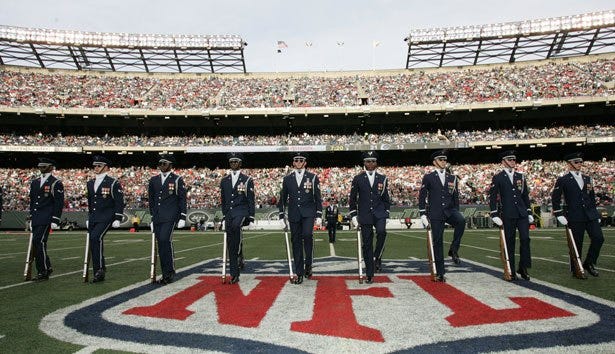 The NFL is not the Military: Stop Treating our Athletes like Soldiers ...
