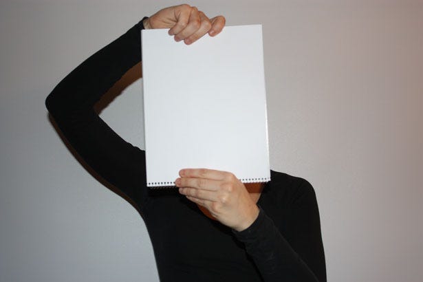 I Am Blank. A self-portrait in under 1000 words | by Jamie | Medium