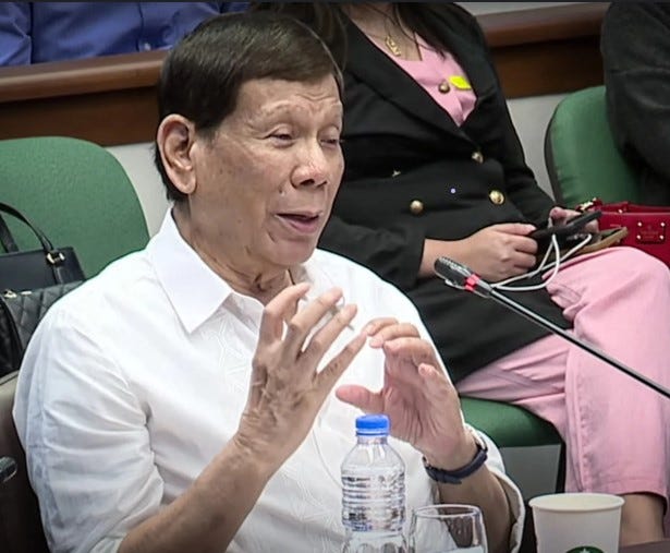 How PRRD’s Playful Banter Captivates Filipinos During Senate Sessions ...