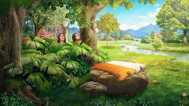 Gott der HERR machte Adam und seinem Weibe Röcke von Fellen und kleidete sie | by Die Kirche des ...