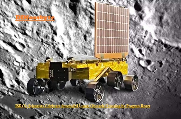 ISRO’s Scientists Rejoice as Pragyan Rover Successfully Overcomes Lunar ...