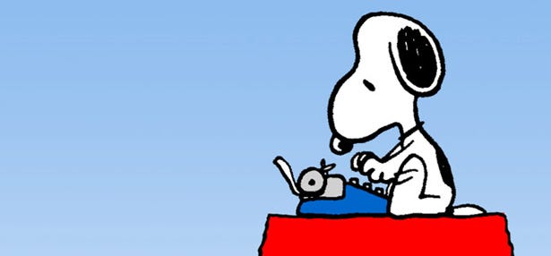 Snoopy’s Novel. Some of you might remember Snoopy… | by Gail L. Winfree ...