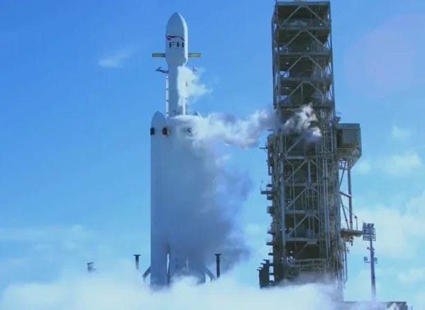 Why do SpaceX rockets smoke before launch? | by Space | Medium