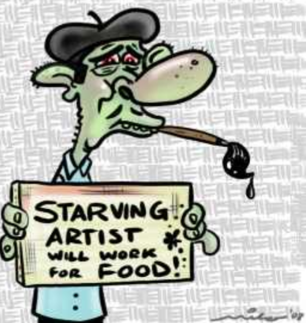 Starving does not make you a better artist… | by Nylen | Medium