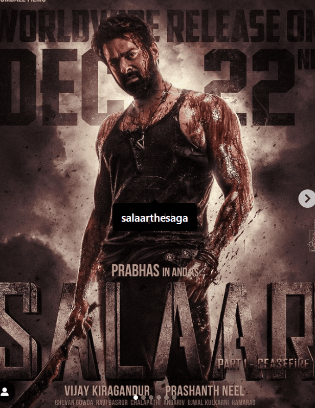 Salaar Trailer: Prabhas’ Highly Anticipated Release | by Cinema Premi ...