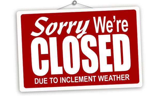 Notice: Golf Course Closed Due To Heavy Rains | by Mark Farrow | Medium