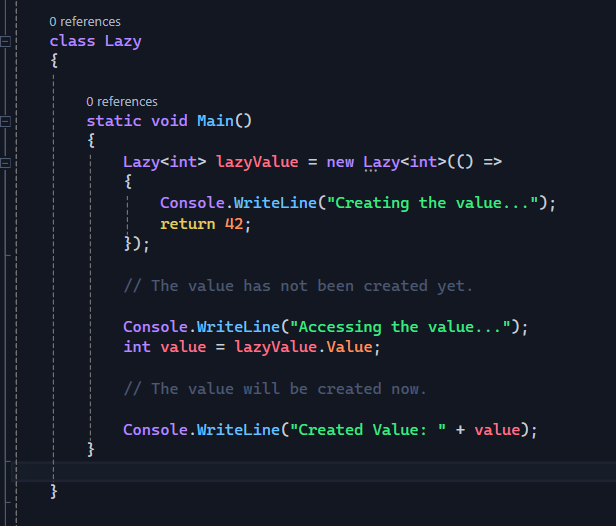 Efficient Resource Utilization Through Lazy Evaluation In C — Exploring The Power Of Lazy Class