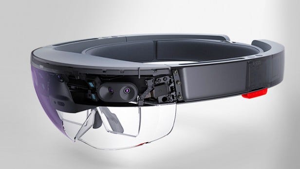 All About HoloLens. “Microsoft Futuristic HoloLens headset… | by Vedr ...