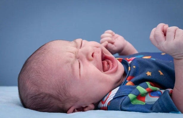 Newborn colic Crying It’s typical for children to cry. Kids have a ...