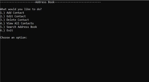 Simple Address Book Project Using C Source Code By Cwrcode Medium