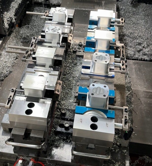 How do I implement 16 clamping stations on the 850?#CNC fixtures # ...