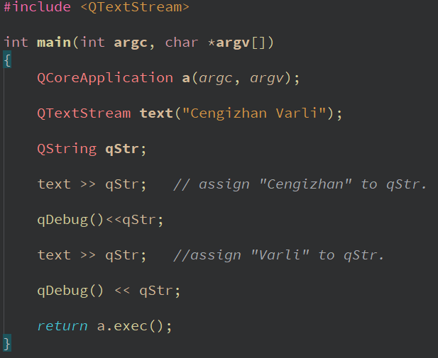Qtextstream The Qtextstream Class Provides A… By Cengizhan Varlı Medium