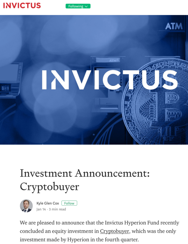 INVESTMENT ANNOUNCEMENT: INVICTUS CAPITAL HYPERION FUND | by ...