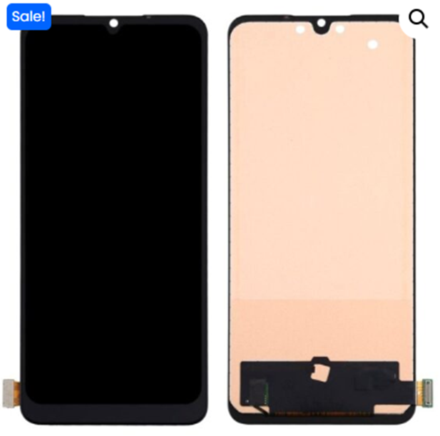 Oppo F15 Pro LCD with Touch Screen — Black (Display Glass Combo Folder ...