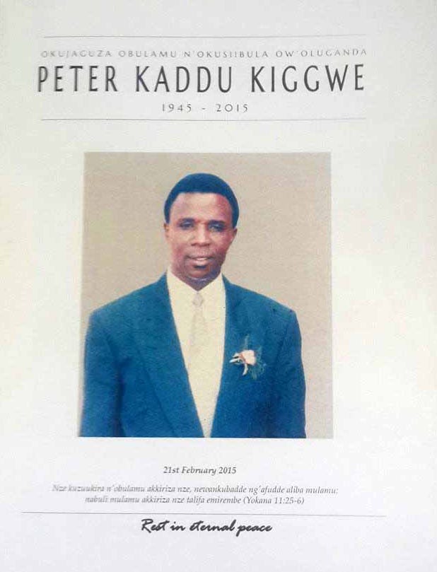CELEBRATING THE VERY JOLLY LIFE OF PETER KIGGWE KADDU | by Kalungi ...