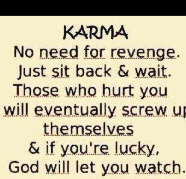 Gotta love karma. Some people don't believe karma is… | by Treadmill Treats | Medium